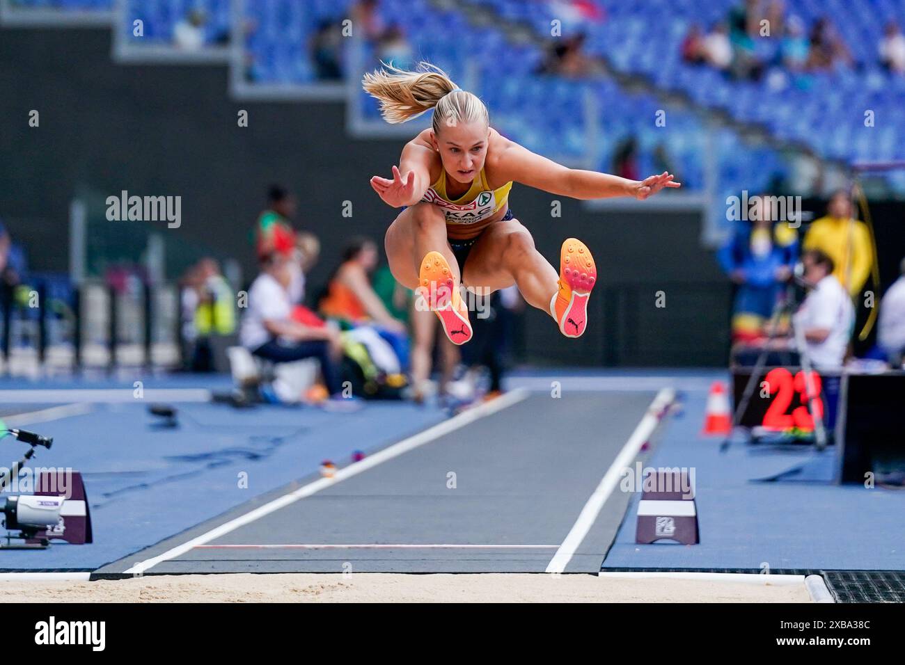 Rome, Italy. 11th June, 2024. Rome, Italy, June 11th 2024: Maja Askag ...