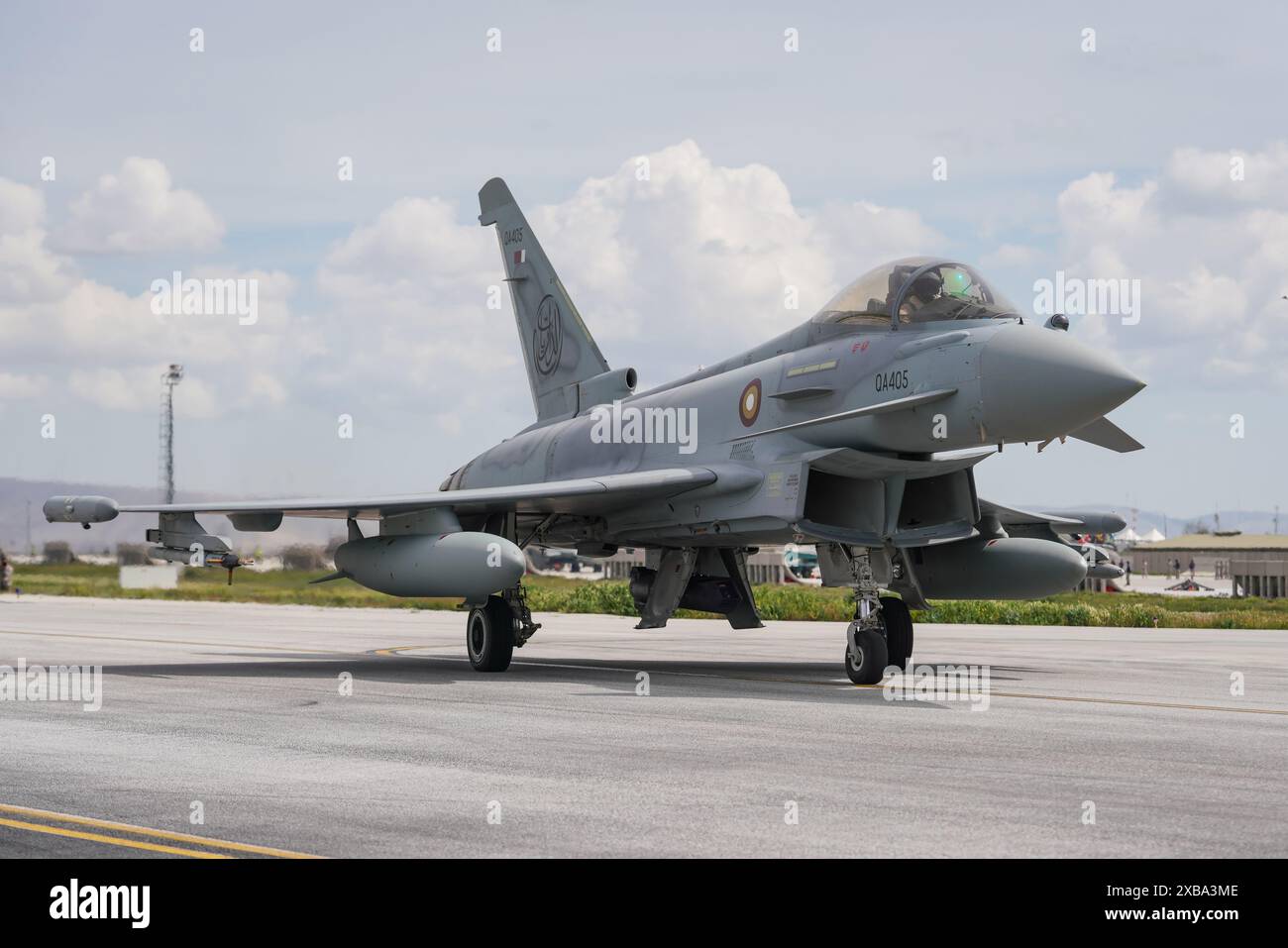 KONYA, TURKIYE - MAY 09, 2023: Qatar Air Force Eurofighter Typhoon ...