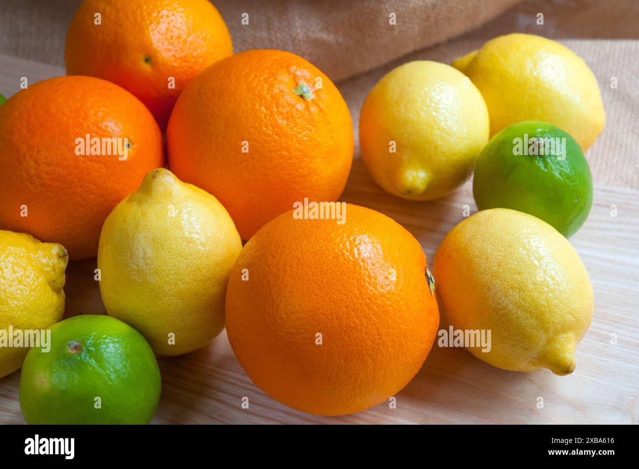 Assorted citrus fruits. Still life Stock Photo - Alamy