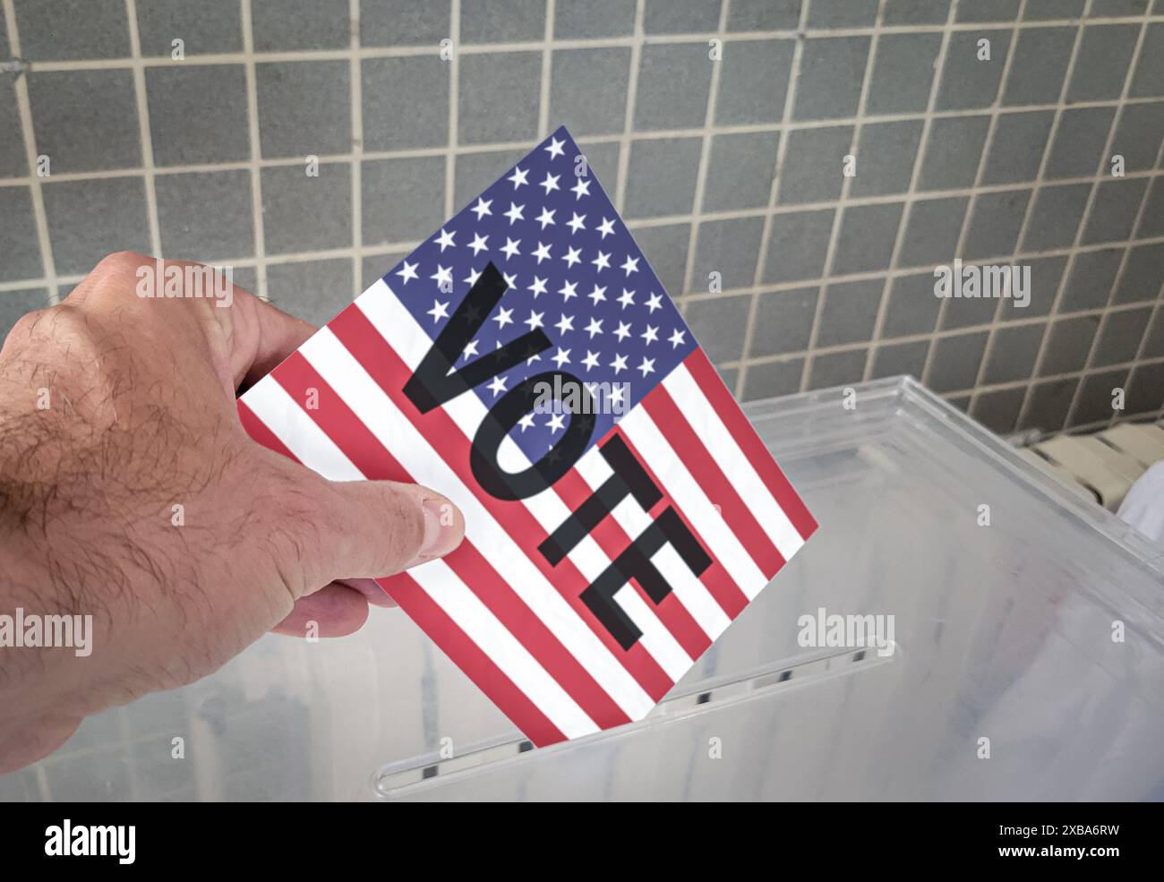 American electoral system hi-res stock photography and images - Alamy