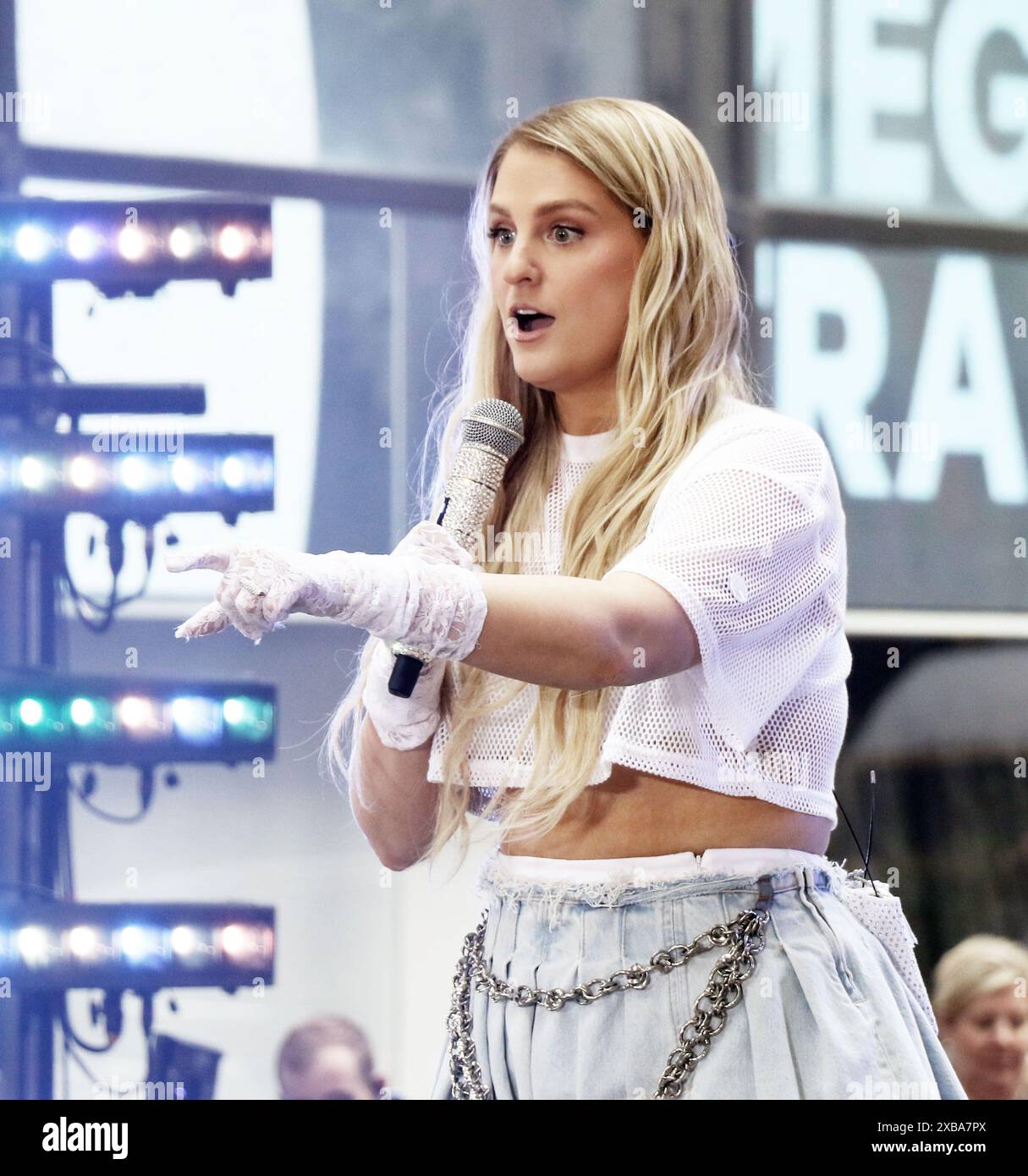 Meghan Trainor performing on the ‘Today’ show. Featuring: Meghan ...