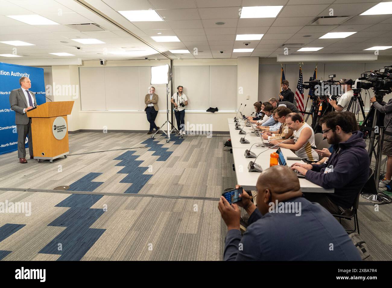 New York, New York, USA. 10th June, 2024. Metropolitan Transit ...