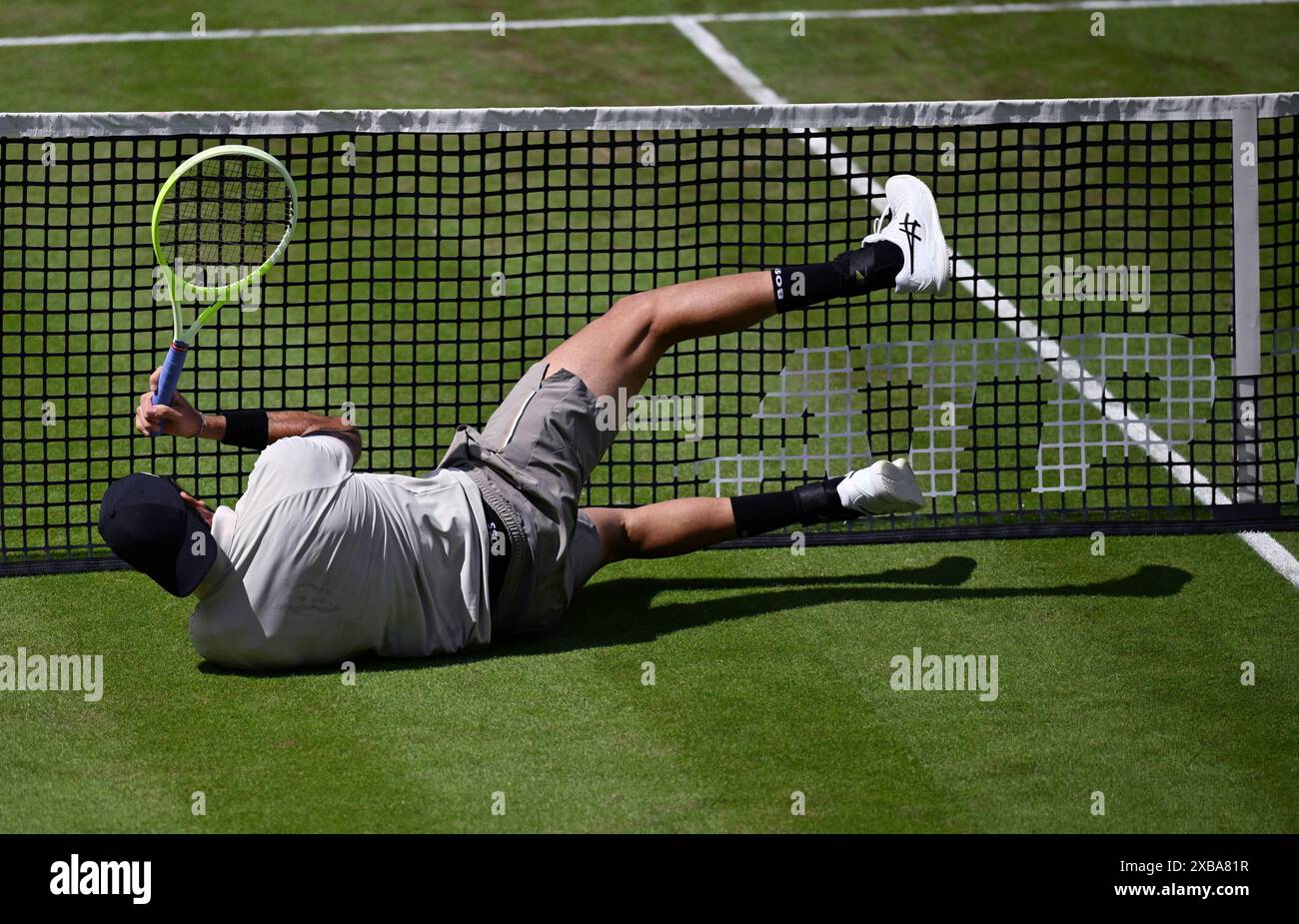 Stuttgart, Germany. 11th June, 2024. Tennis: ATP Tour - Stuttgart, Singles, Men, 1st round ...