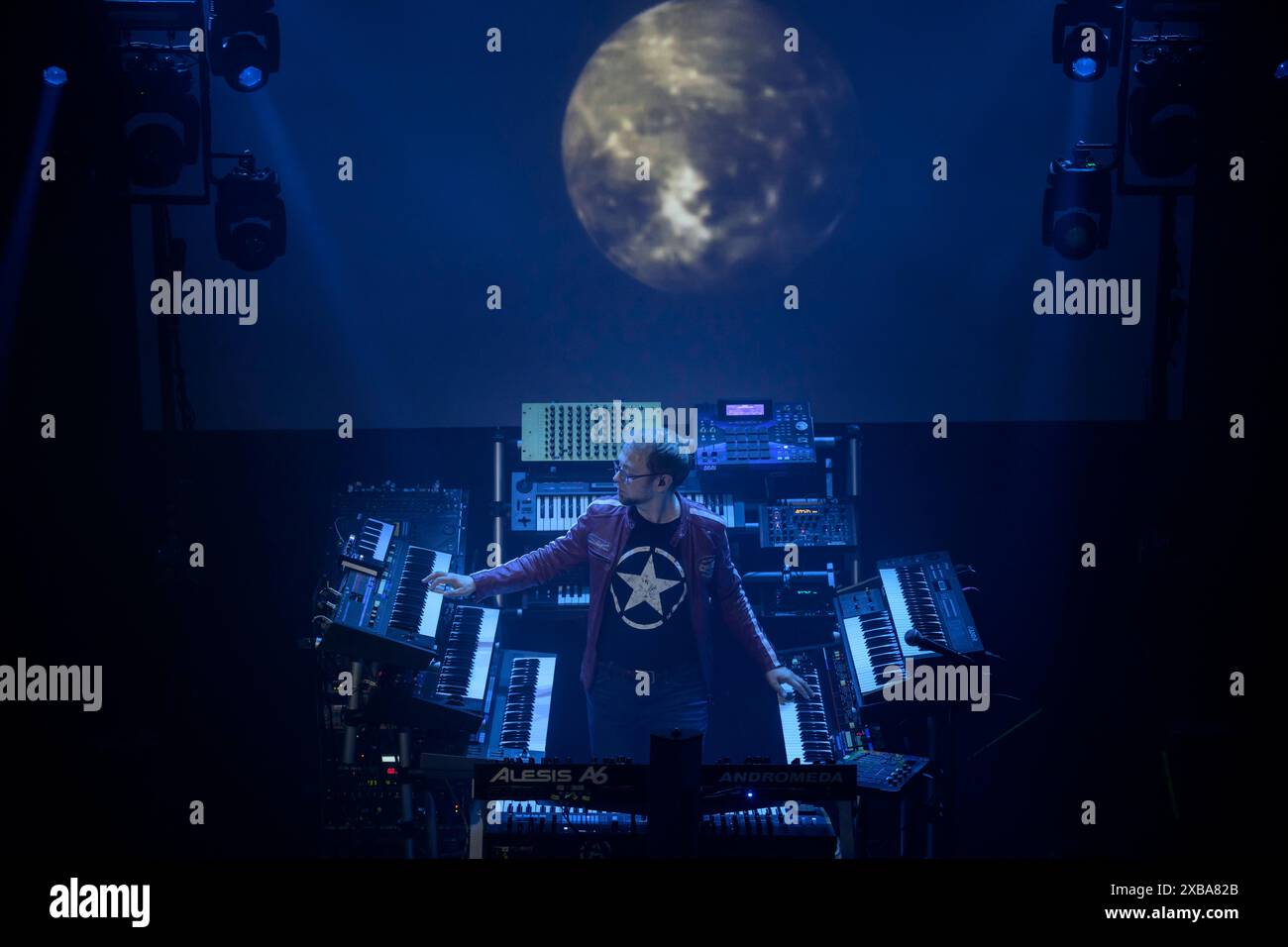 KEBU Sebastian Kebu Teir live im Ampere, München am 30.05.2024 *** KEBU ...