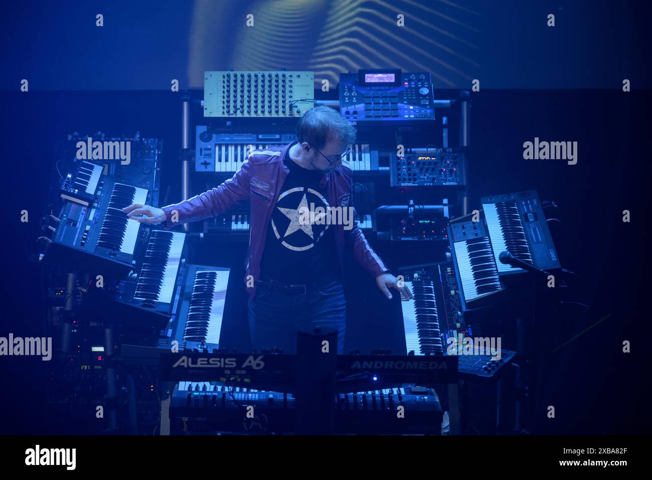 KEBU Sebastian Kebu Teir live im Ampere, München am 30.05.2024 *** KEBU ...