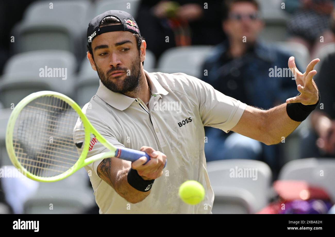 Stuttgart, Germany. 11th June, 2024. Tennis: ATP Tour - Stuttgart, Singles, Men, 1st round ...