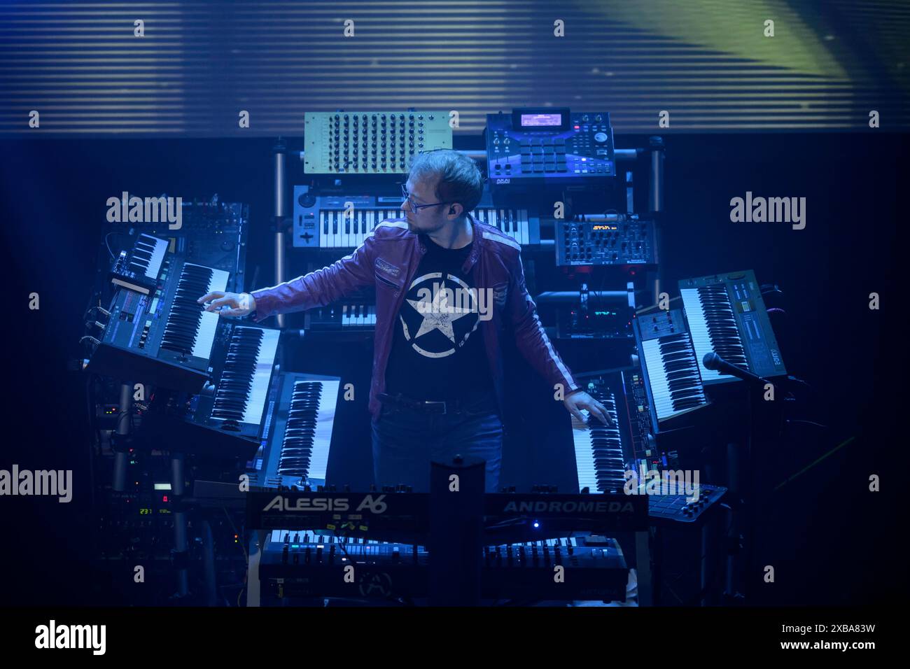 KEBU Sebastian Kebu Teir live im Ampere, München am 30.05.2024 *** KEBU ...