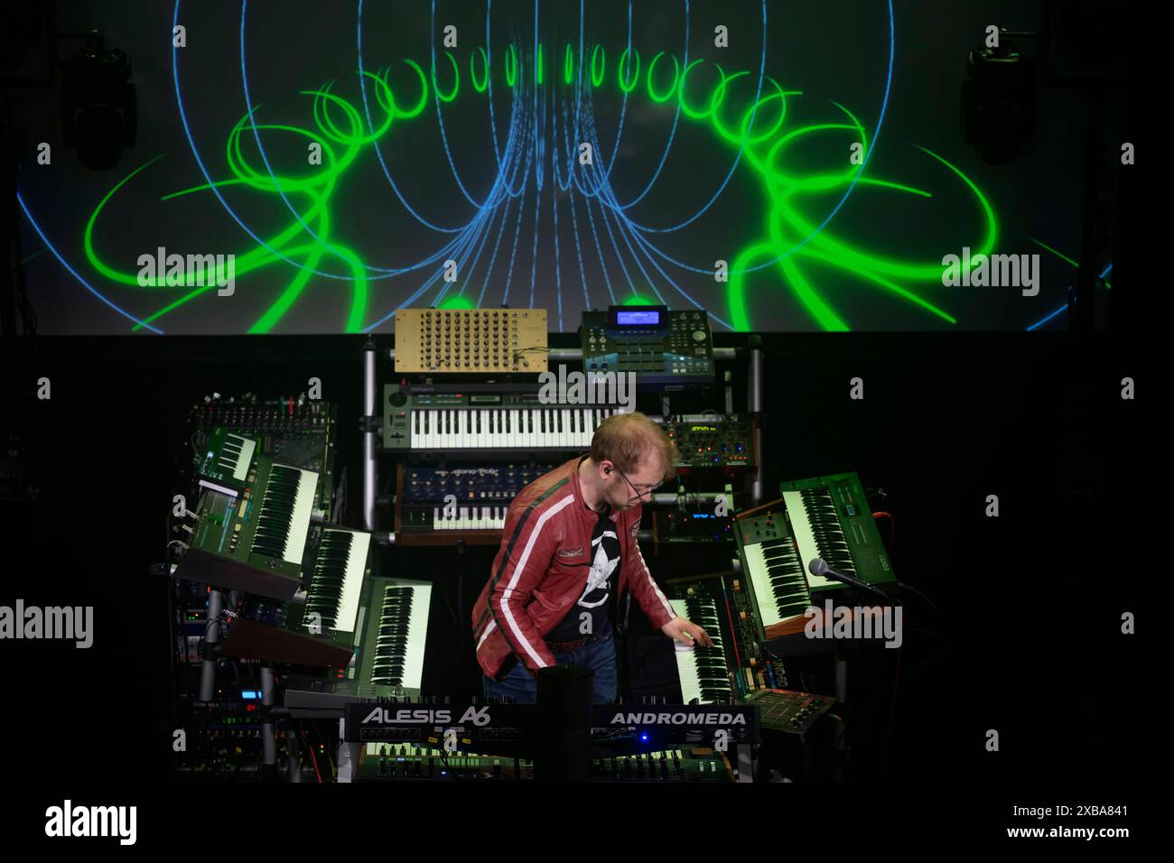 KEBU Sebastian Kebu Teir live im Ampere, München am 30.05.2024 *** KEBU ...