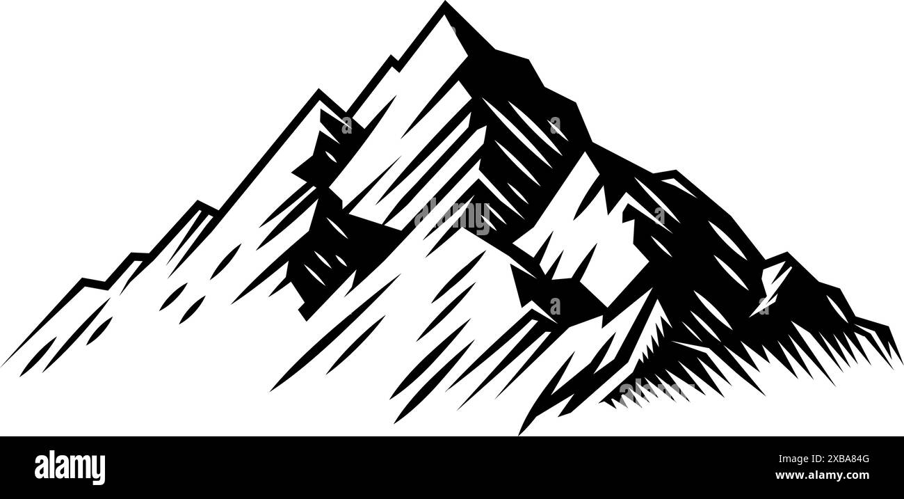 Engraved mountains hi-res stock photography and images - Alamy