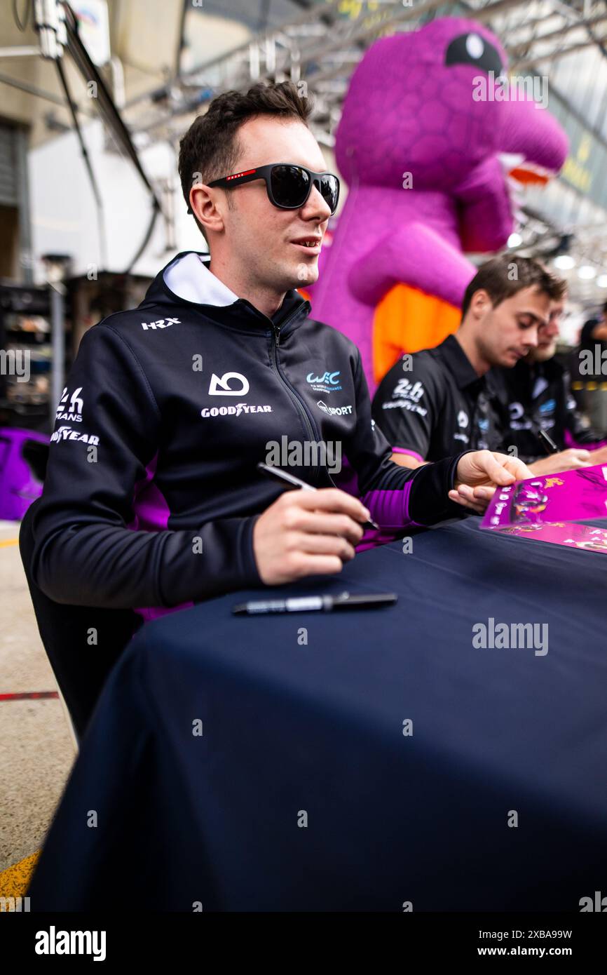 Le Mans, France. 11th June, 2024. QUINN Alex (gbr), AO by TF, Oreca 07 ...