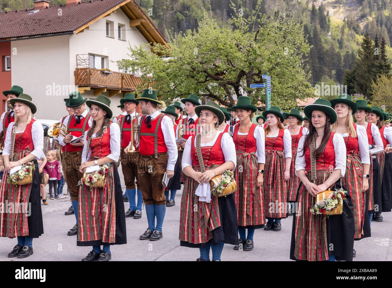 Traditional austrian costume hi-res stock photography and images - Alamy