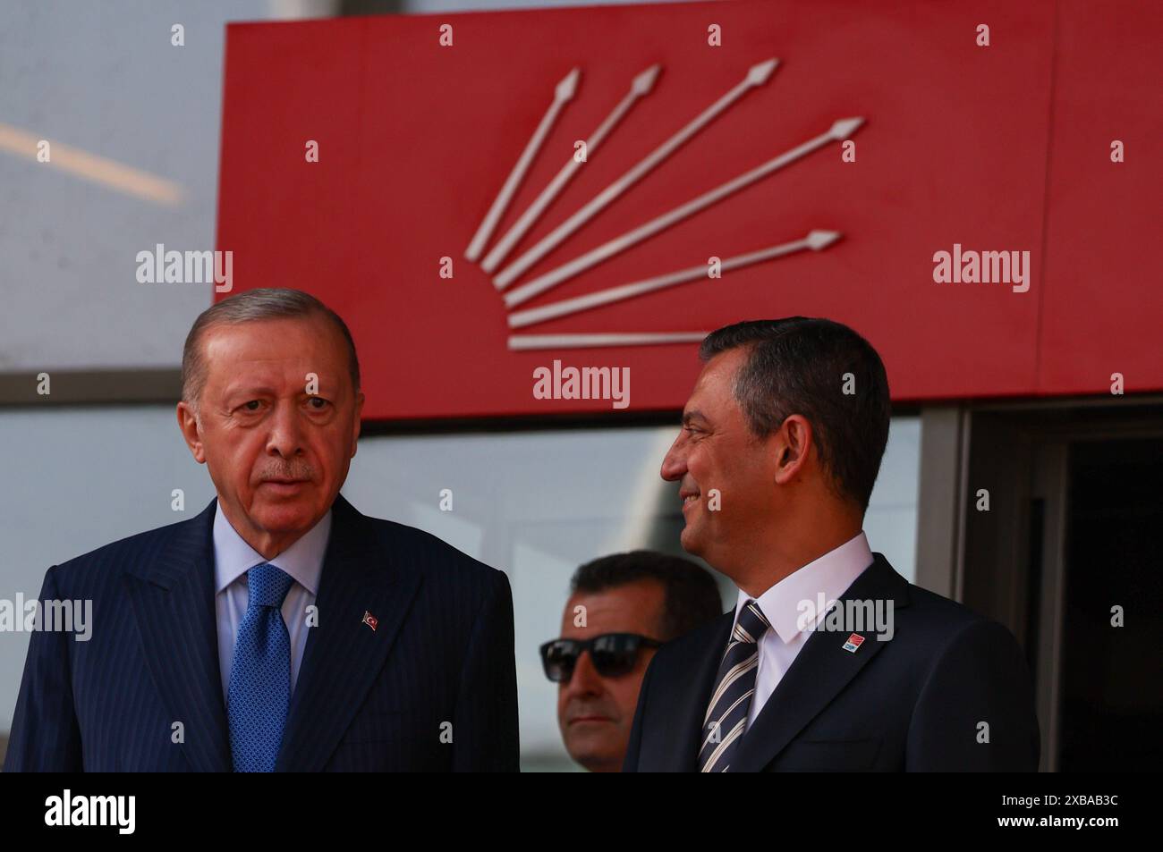 Ankara, Turkey – June 11, 2024. President of the Republic of Turkey and ...