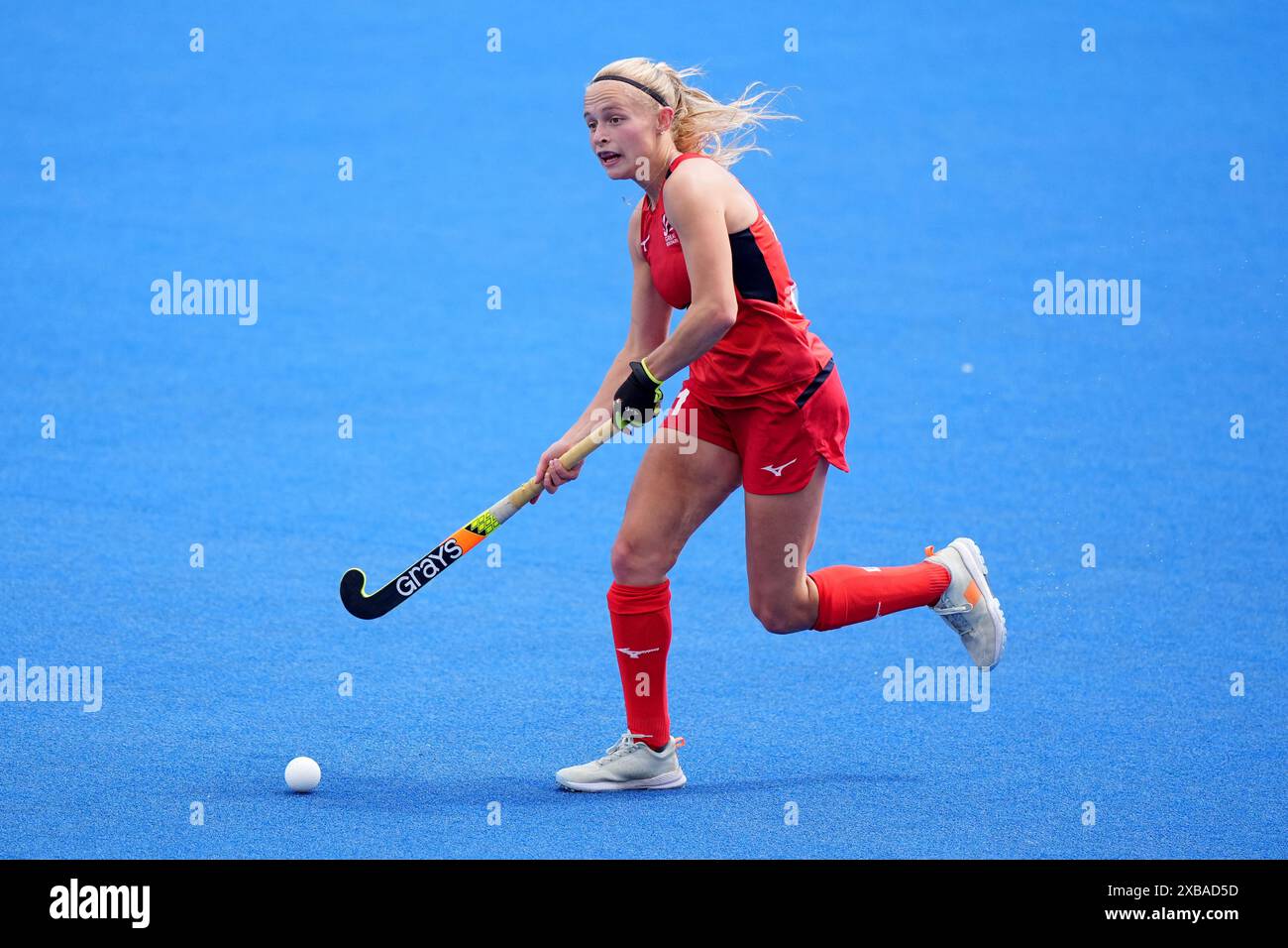 Great Britain's Lily Walker in action during the Women's FIH Hockey Pro ...