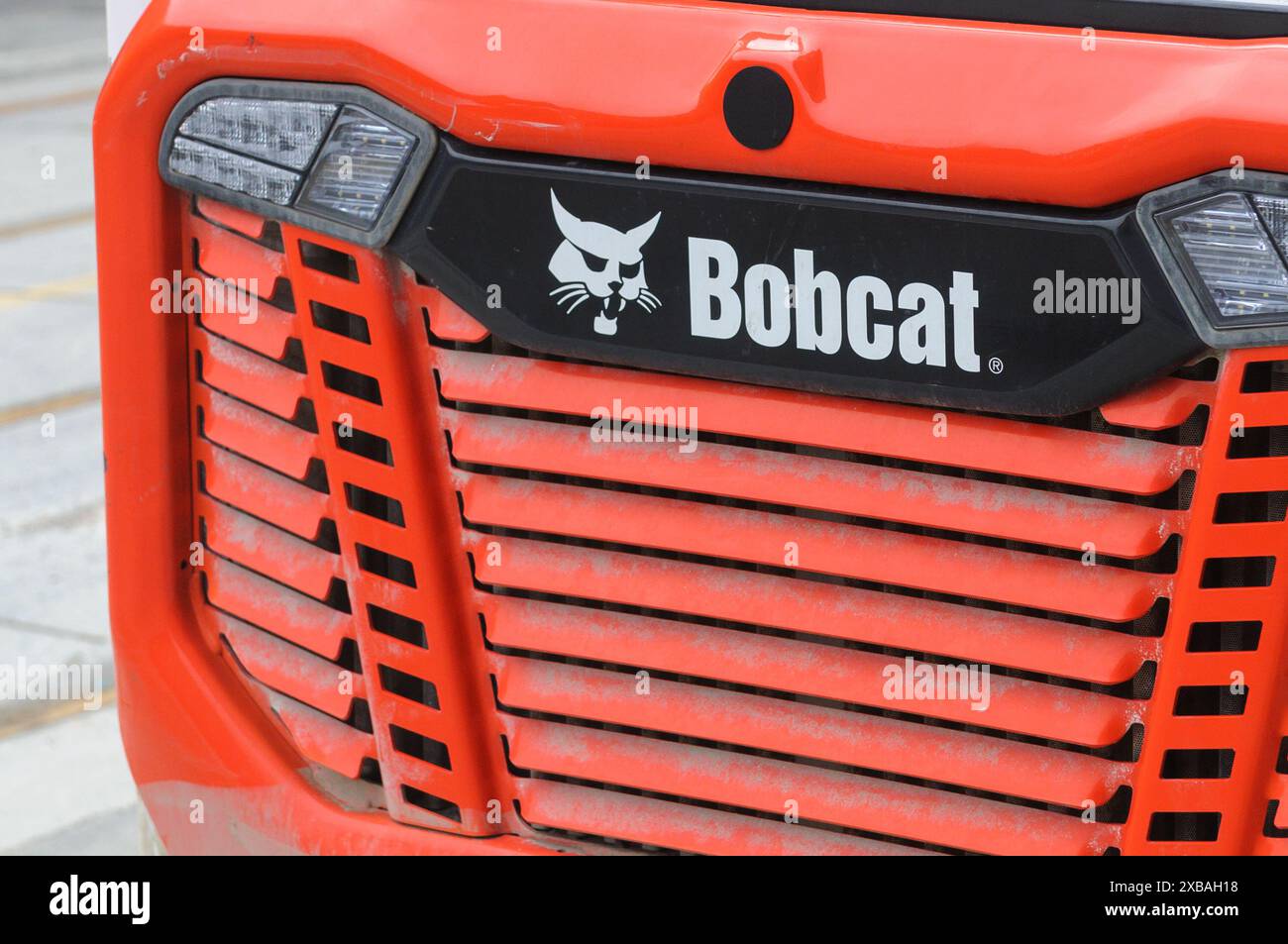 Toronto, ON, Canada – April 22, 2024: Close-up sign of a Bobcat company logo Stock Photo - Alamy