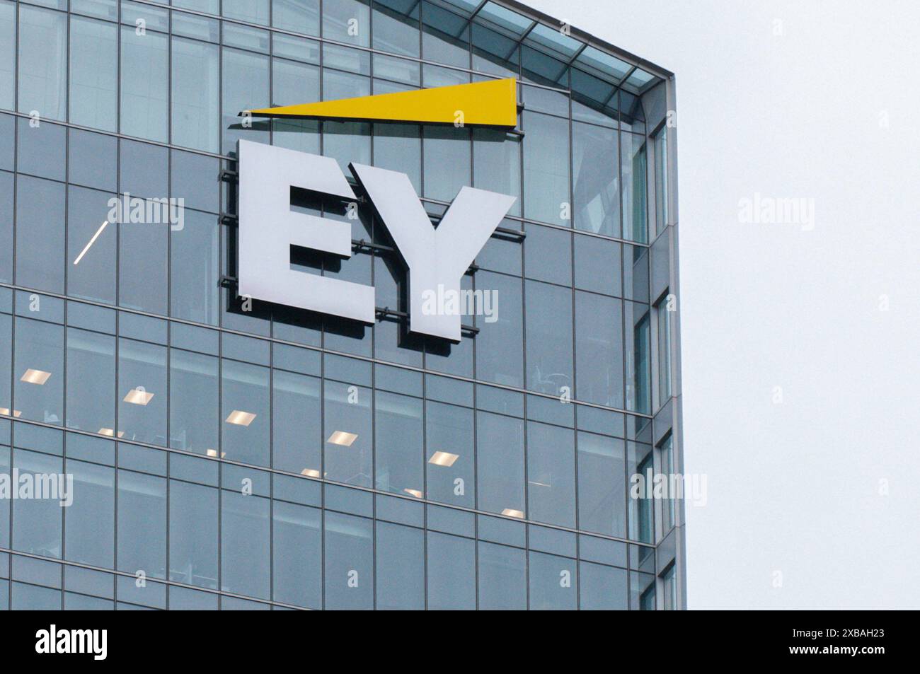 Toronto, ON, Canada – May 17, 2024: EY Tower in downtown Toronto. Ernst ...