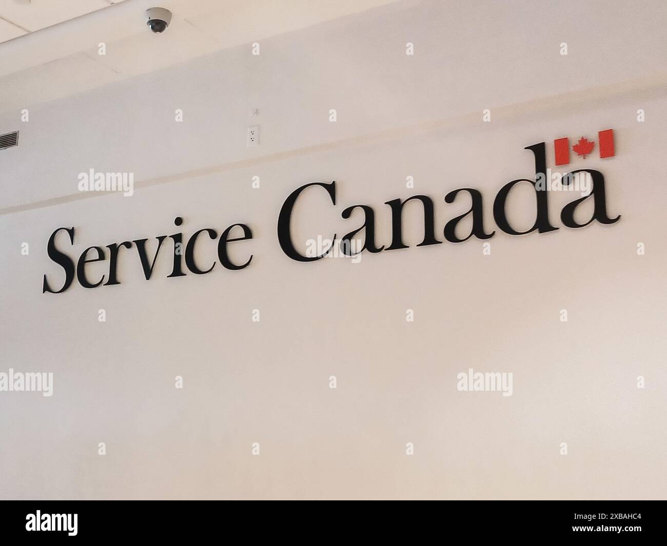 Toronto, ON, Canada – August 10, 2023: View at the Service Canada ...