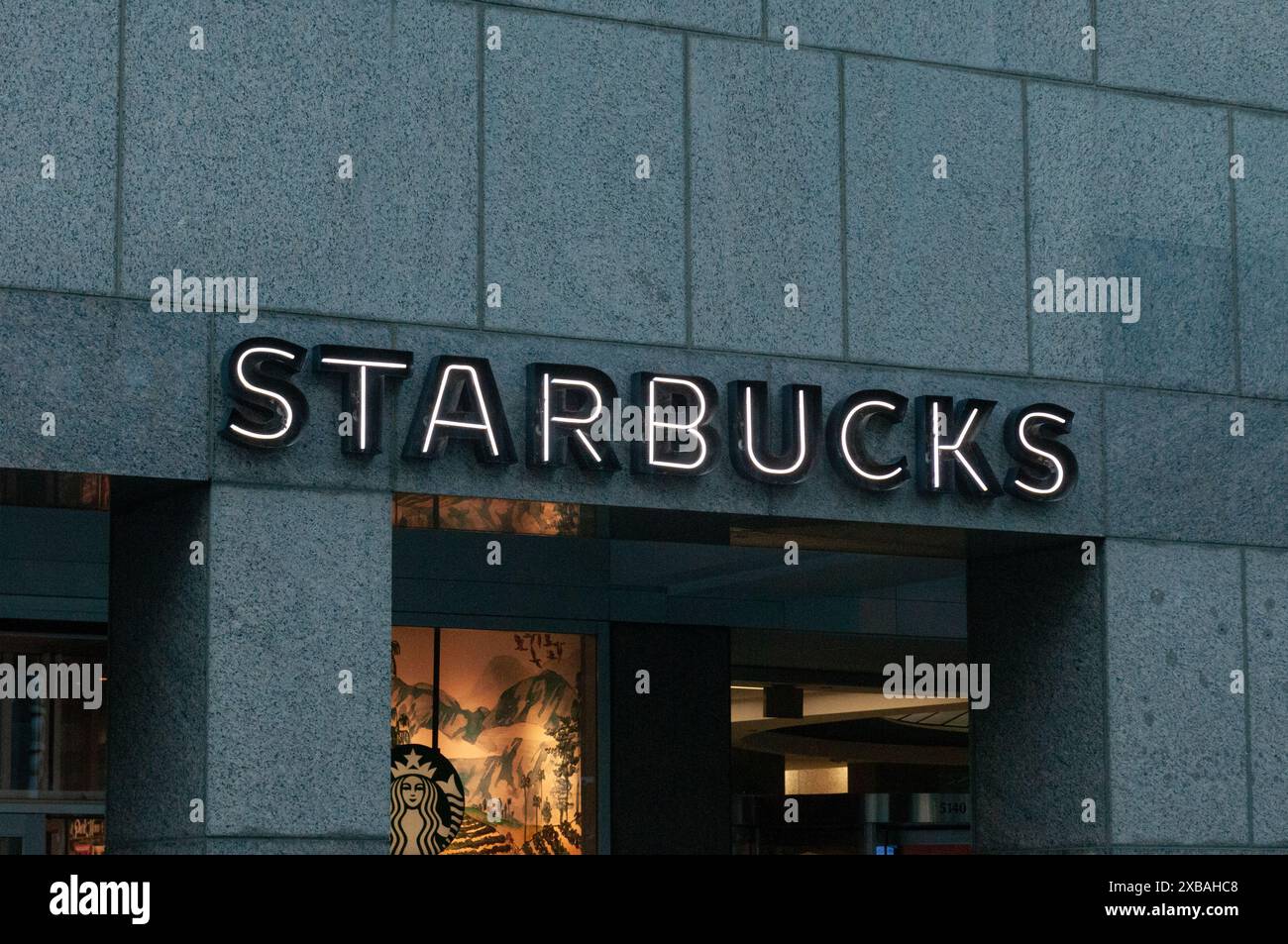 Toronto, ON, Canada – September 3, 2023: Starbucks Corporation is an ...