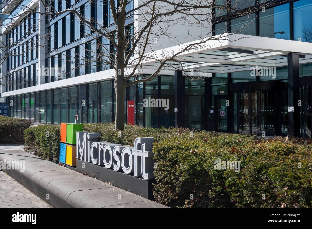 Muenchen, Microsoft Zentrale in Schwabing Nord *** Munich, Microsoft ...