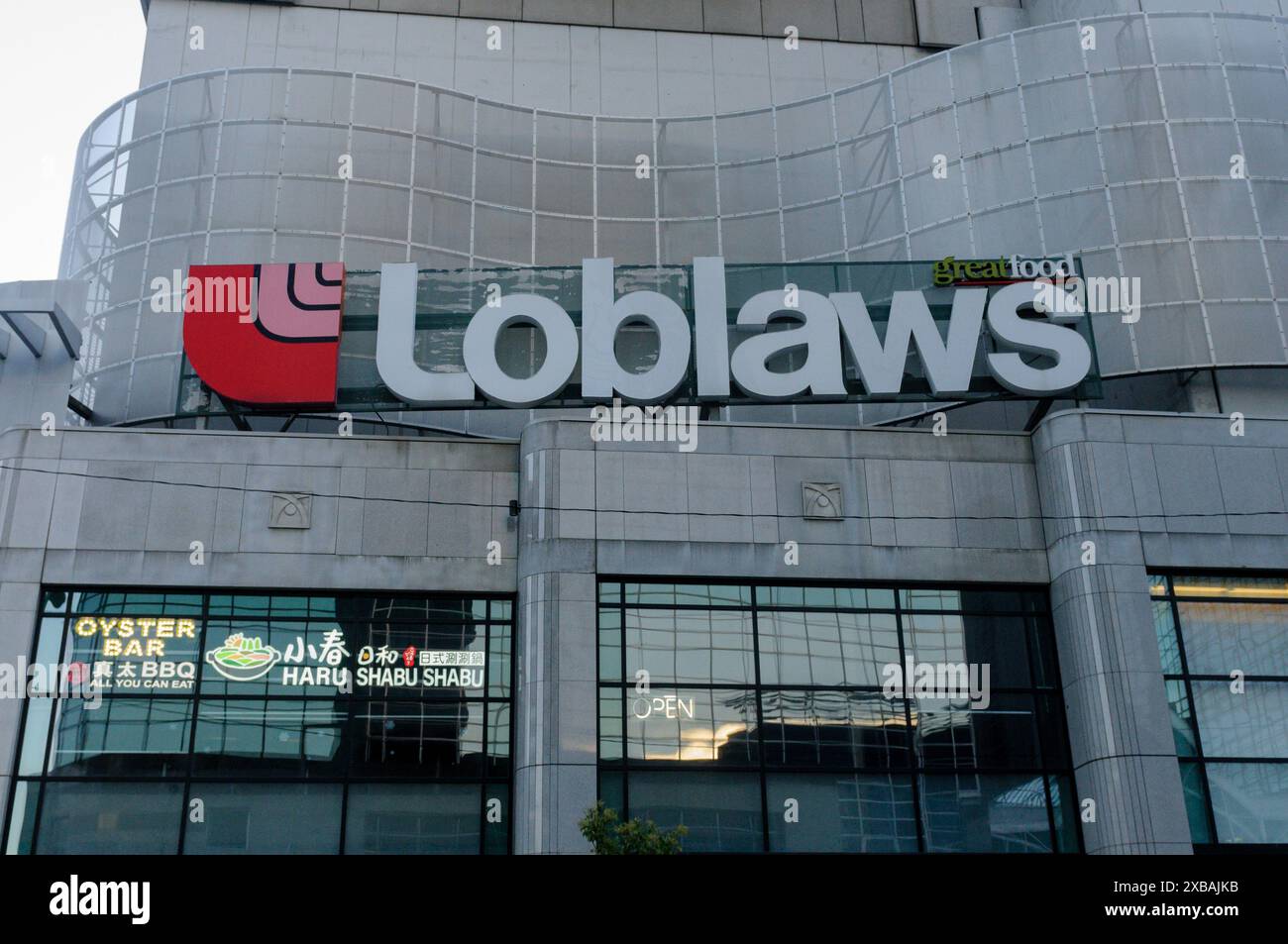 Toronto, ON, Canada - December 17, 2023: View at Loblaws great food ...