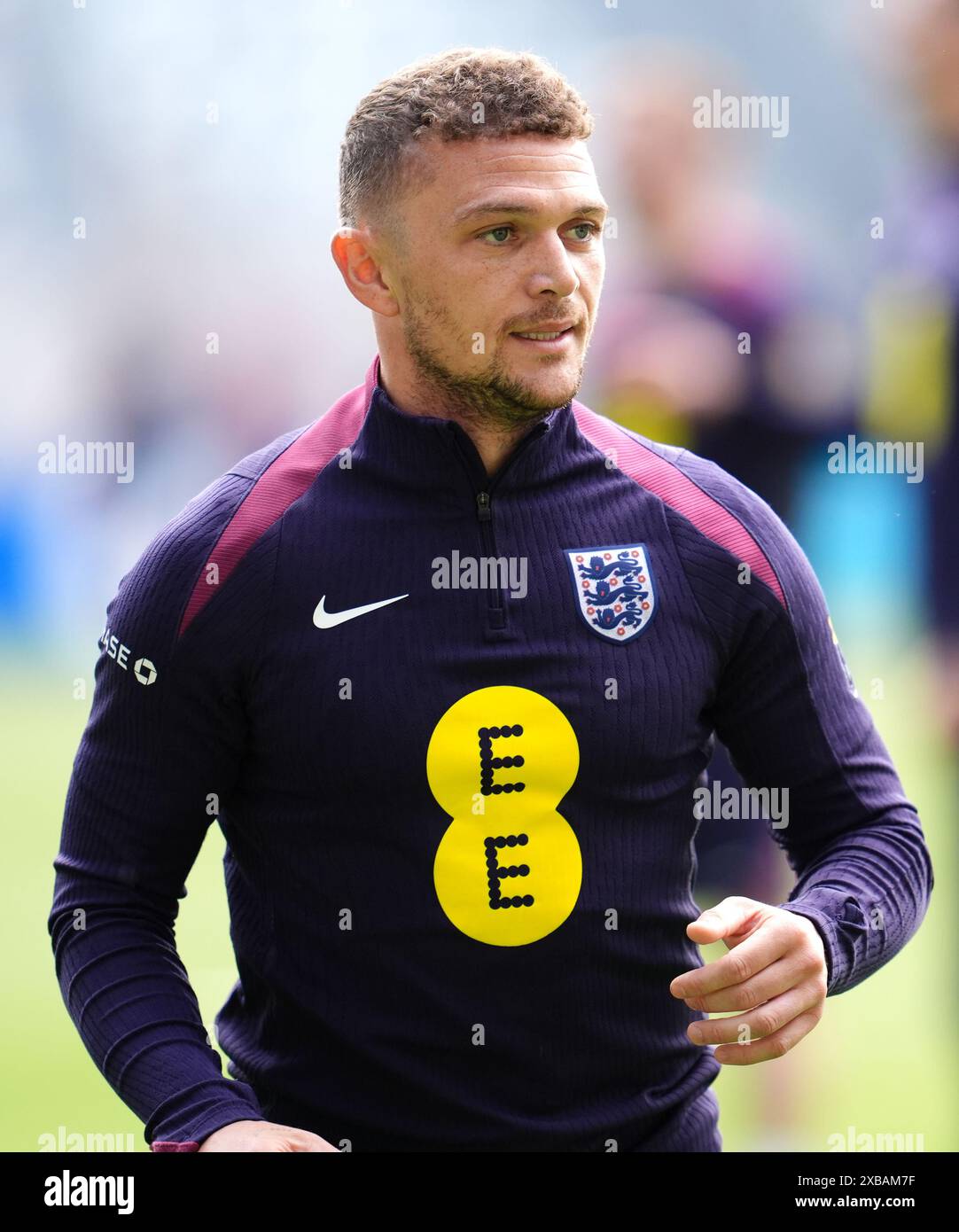 Englands' Kieran Trippier during a training session at the Ernst-Abbe ...