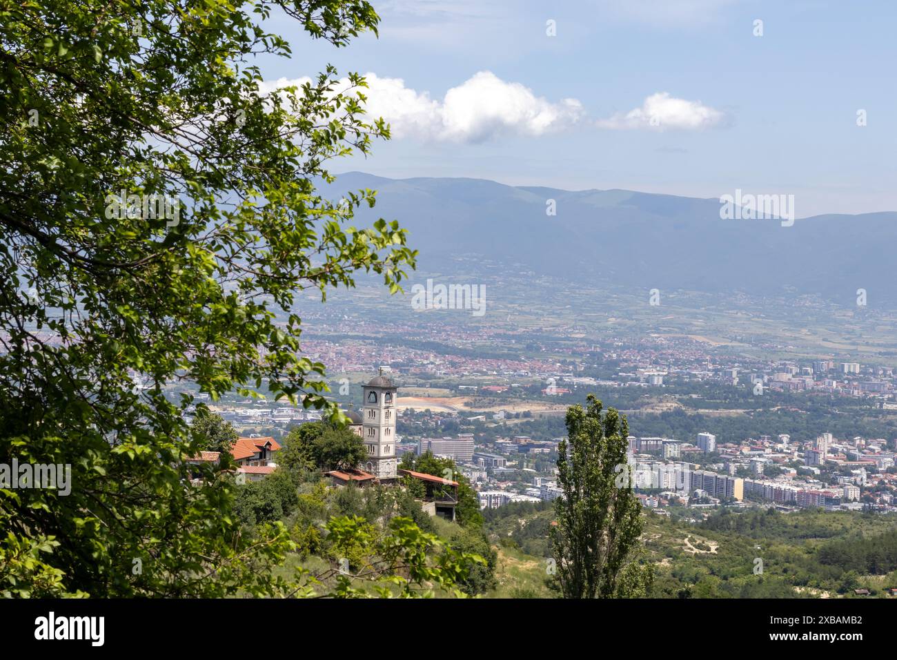 Beautiful and colorful landscape of Skopje surroundings Stock Photo - Alamy