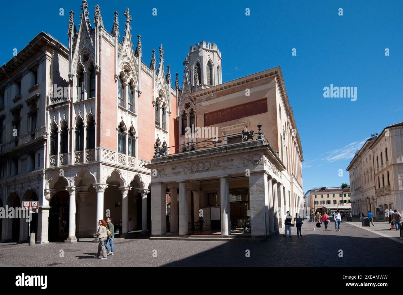 Italy, Veneto, Padua, Pedrocchi Cafe, Famous Coffee House Stock Photo ...