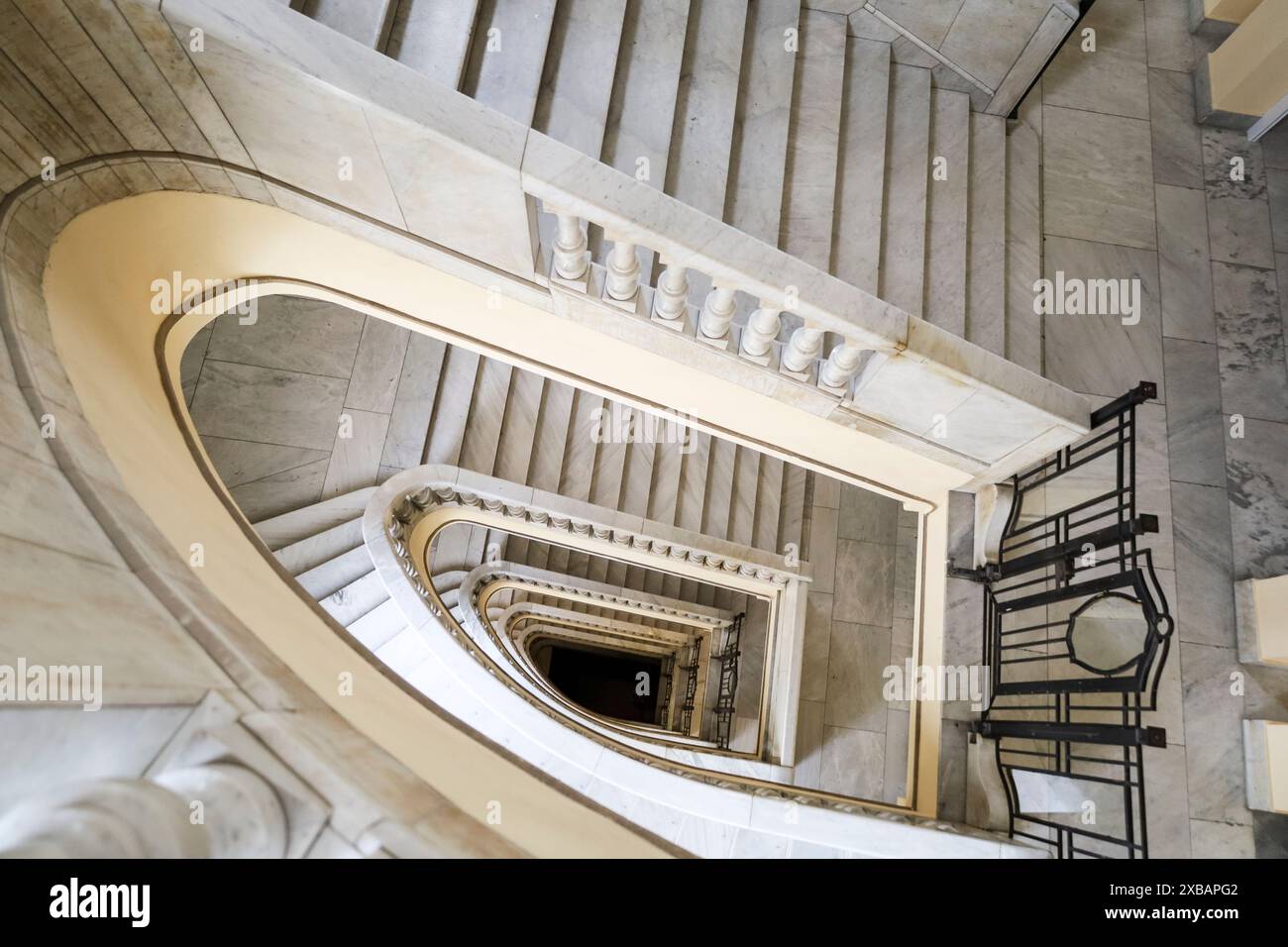 Madrid, Spain- April 8, 2024: Architectural details of Circulo de ...
