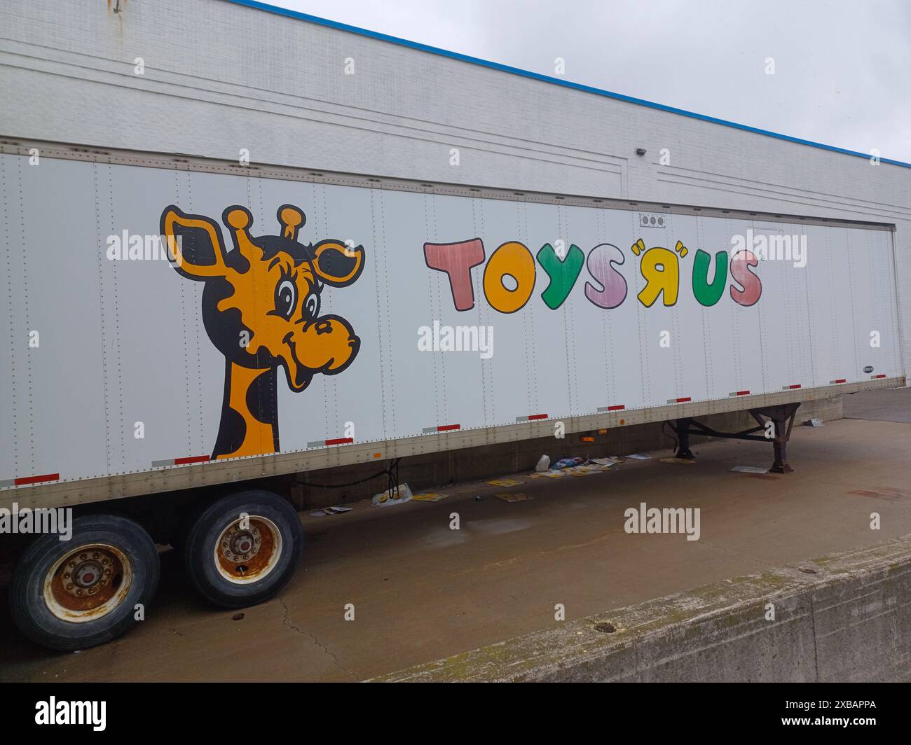 Toronto, ON, Canada – February 24, 2024: View at the Toys R Us store ...