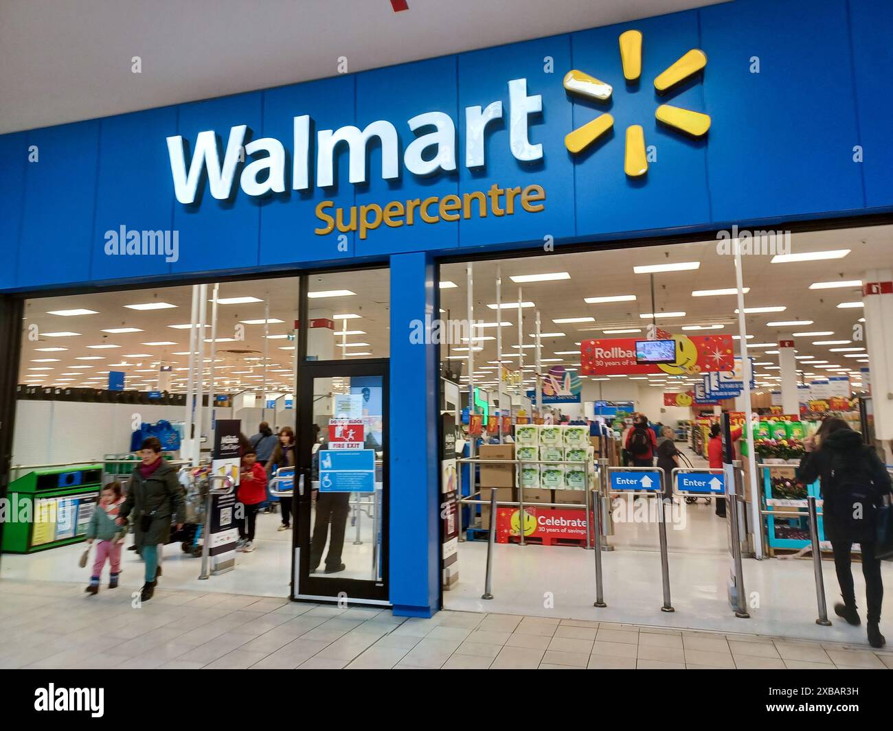 Toronto, ON, Canada - April 30, 2024: View at the logo front sign of ...