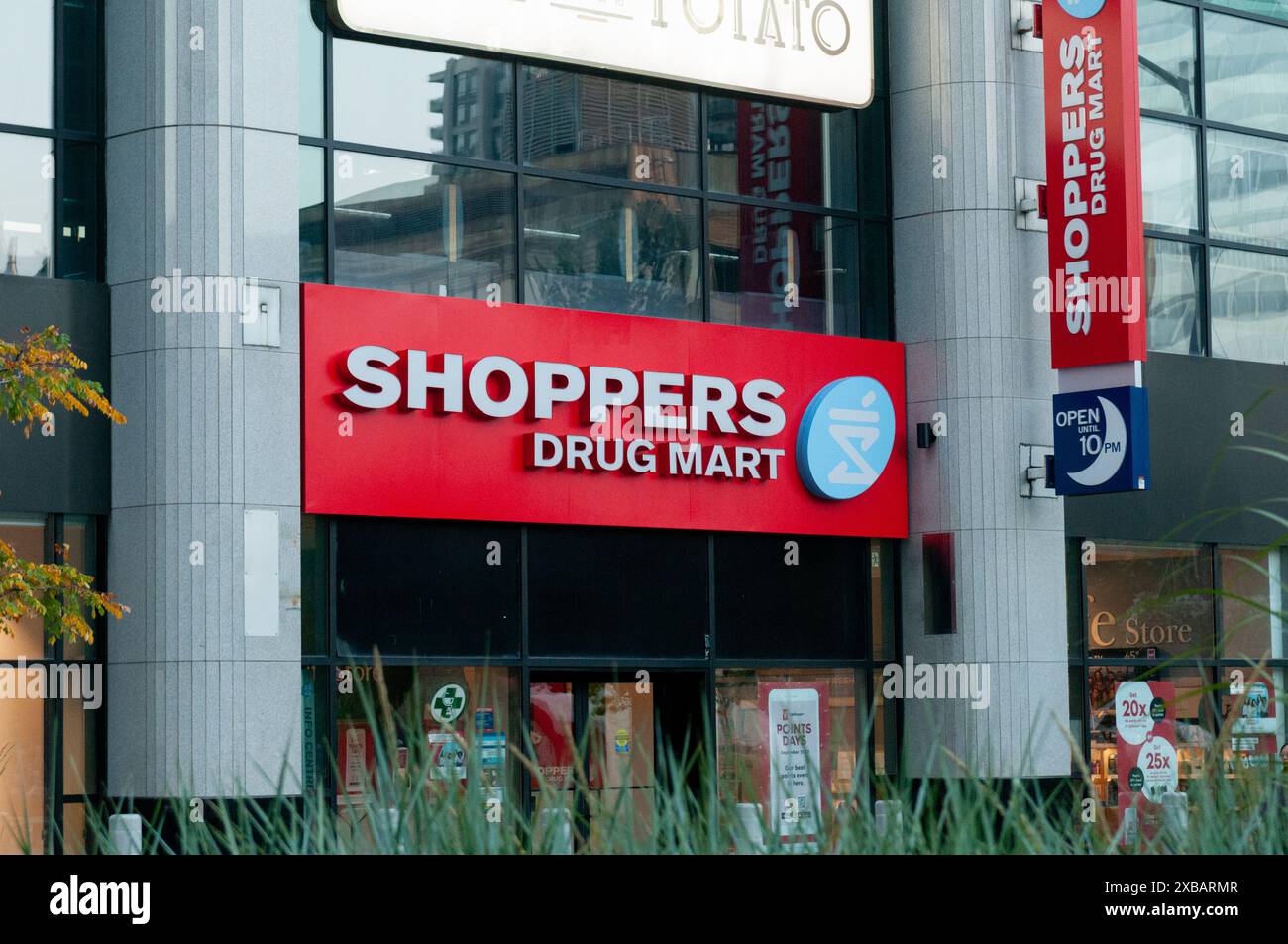 Toronto, ON, Canada - November 3, 2023: The logo and brand sign of ...