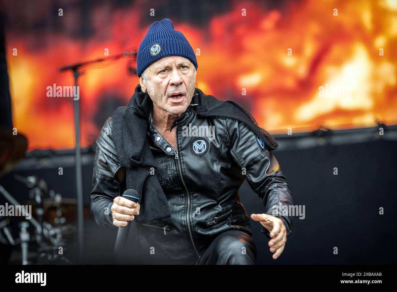 Solvesborg, Sweden. 08th, June 2024. Iron Maiden vocalist Bruce ...