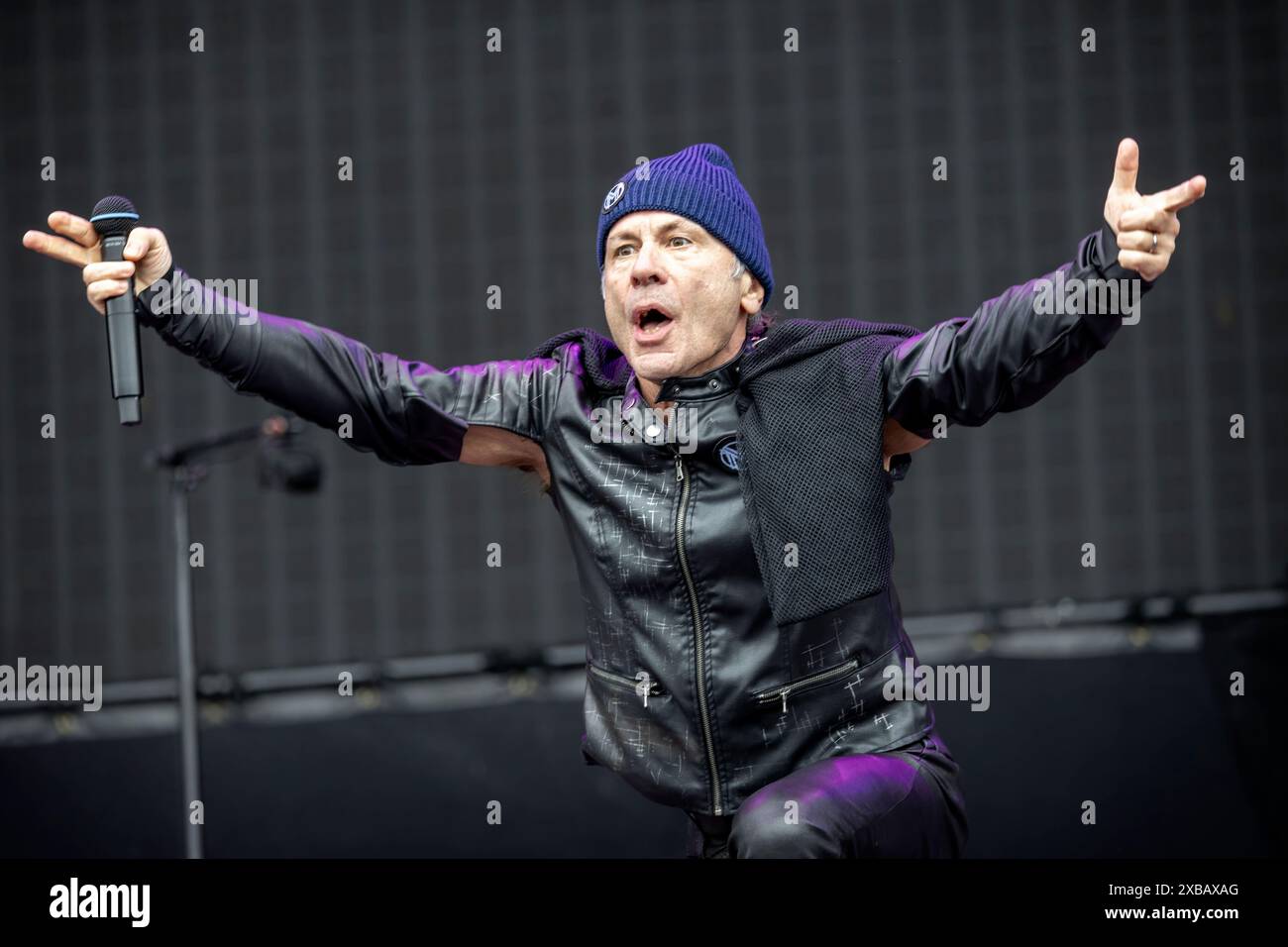Solvesborg, Sweden. 08th, June 2024. Iron Maiden vocalist Bruce ...