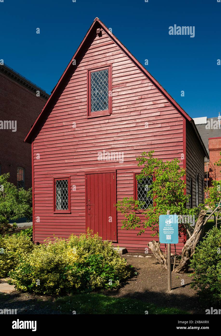 Quaker Meeting House Peabody Essex Museum Essex Institute Historic ...
