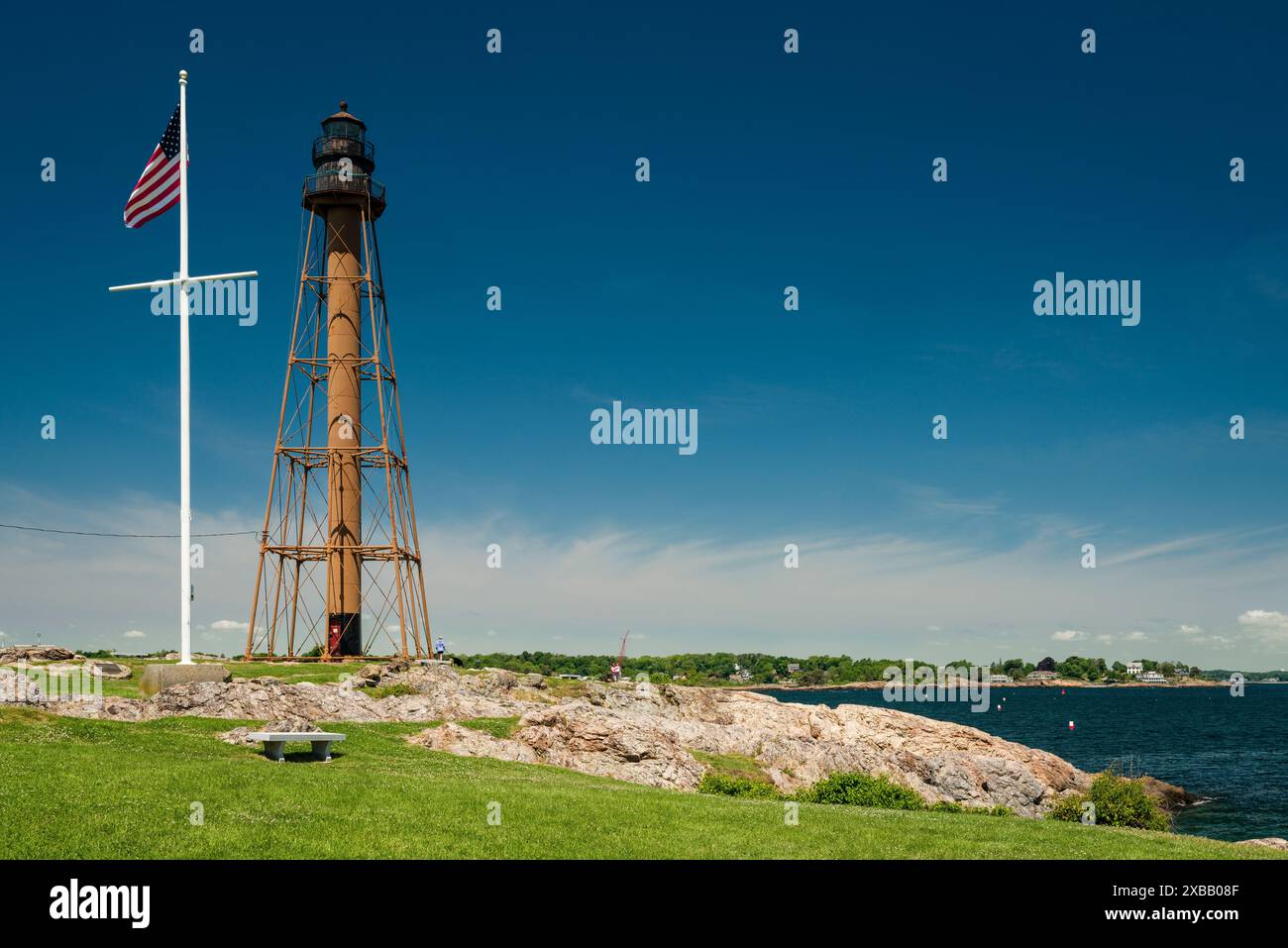 Massachusetts marblehead marblehead light hi-res stock photography and ...