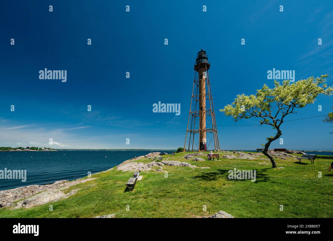 Marblehead Light Marblehead, Massachusetts, USA Stock Photo - Alamy