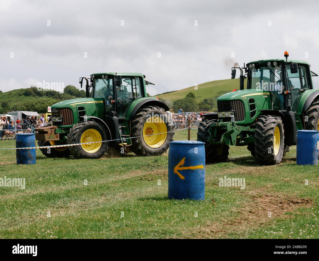 The All Wales Tractor Racing event held by Sioe'r Cardis 2024 in ...