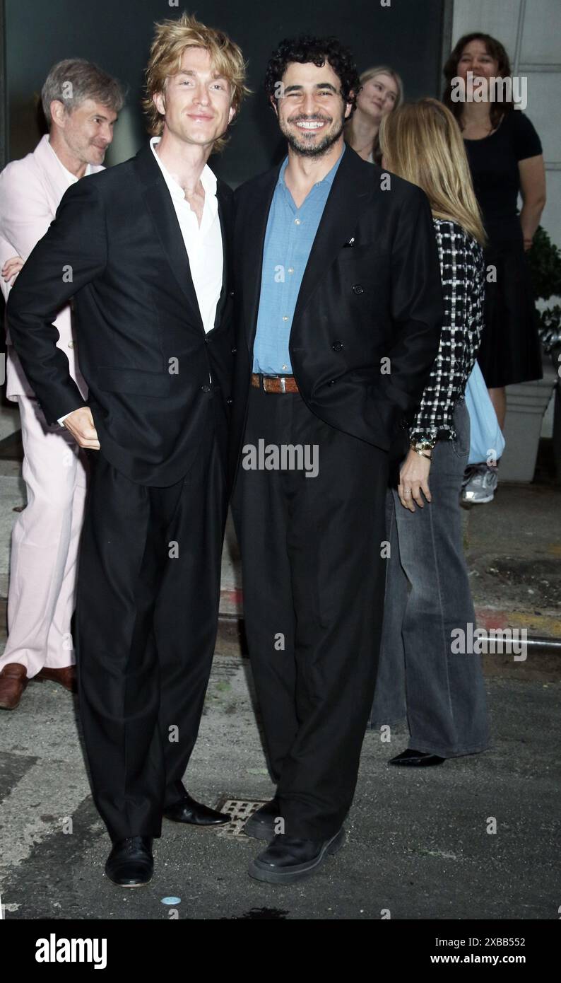 New York, USA. June 10, 2024 Harrison Ball and Zac Posen attend Tribeca ...