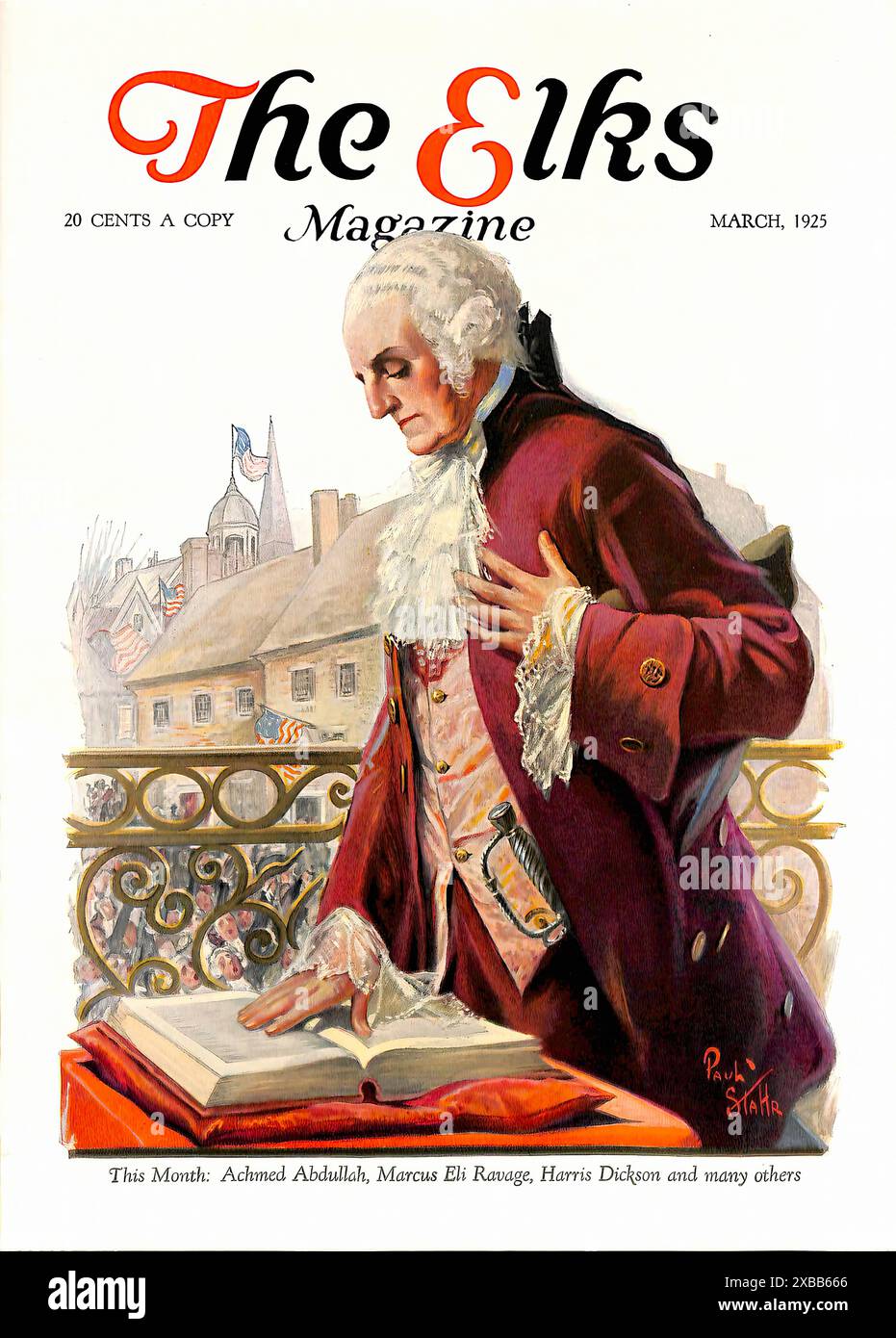 STAHR Paul - The Elks magazine March 1925 - Vintage Illustrated ...