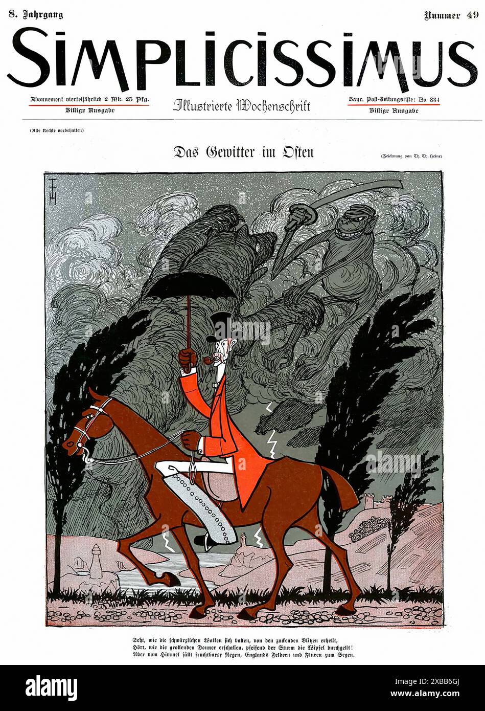 Simplicissimus magazine hi-res stock photography and images - Alamy