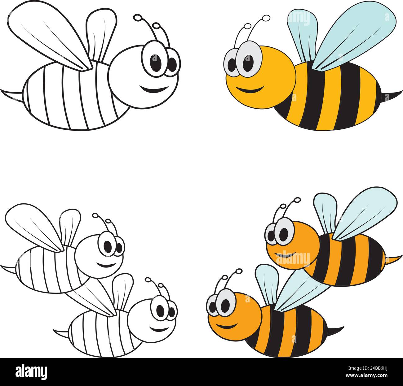 bee icon vector illustration symbol design Stock Vector Image & Art - Alamy