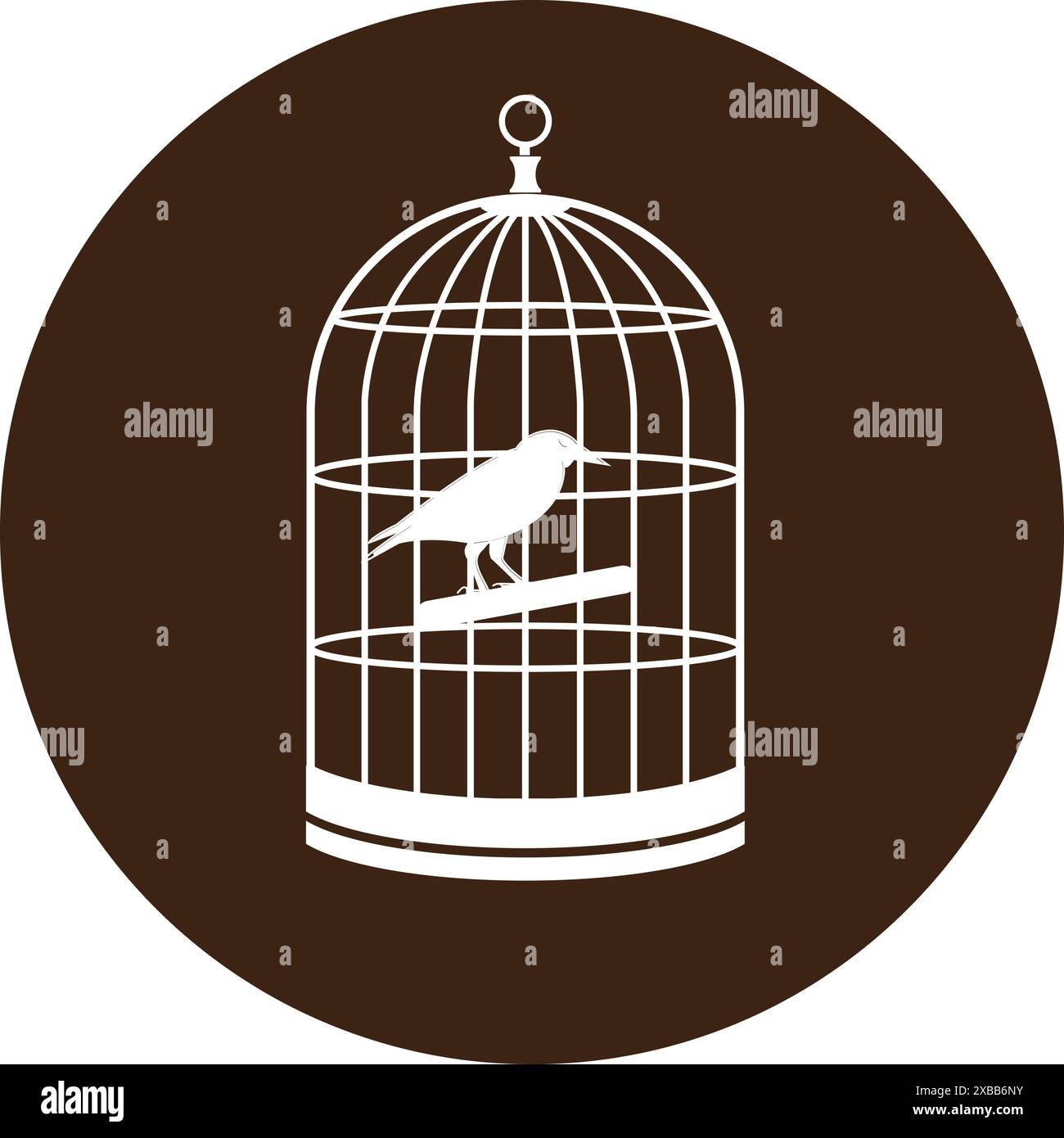 Bird aviary logo hi-res stock photography and images - Alamy