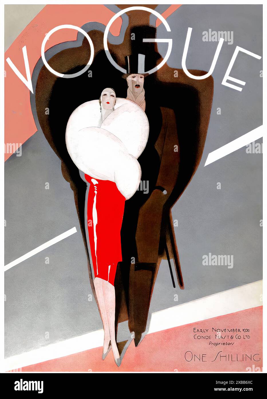 Vintage vogue magazine cover hi-res stock photography and images - Alamy