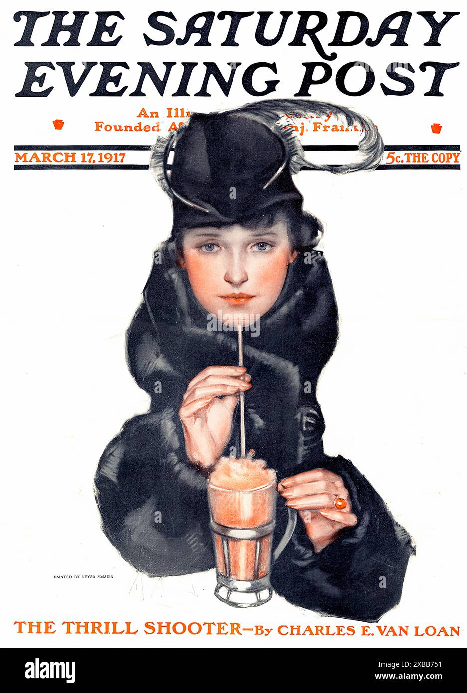 The saturday evening post magazine cover hi-res stock photography and ...