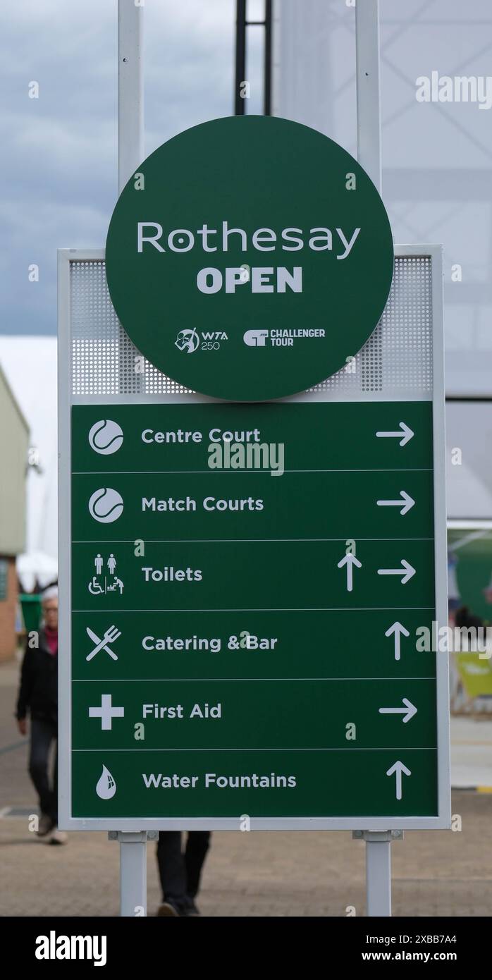 Nottingham, UK. 11th June 2024; Lexus Nottingham Tennis Centre ...