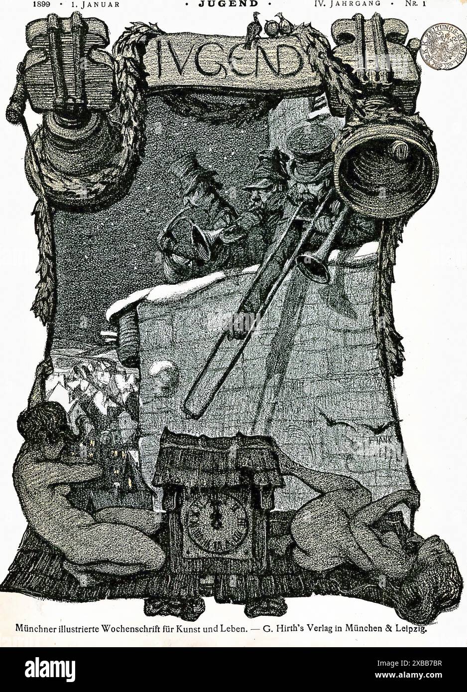 1899 magazine hi-res stock photography and images - Alamy