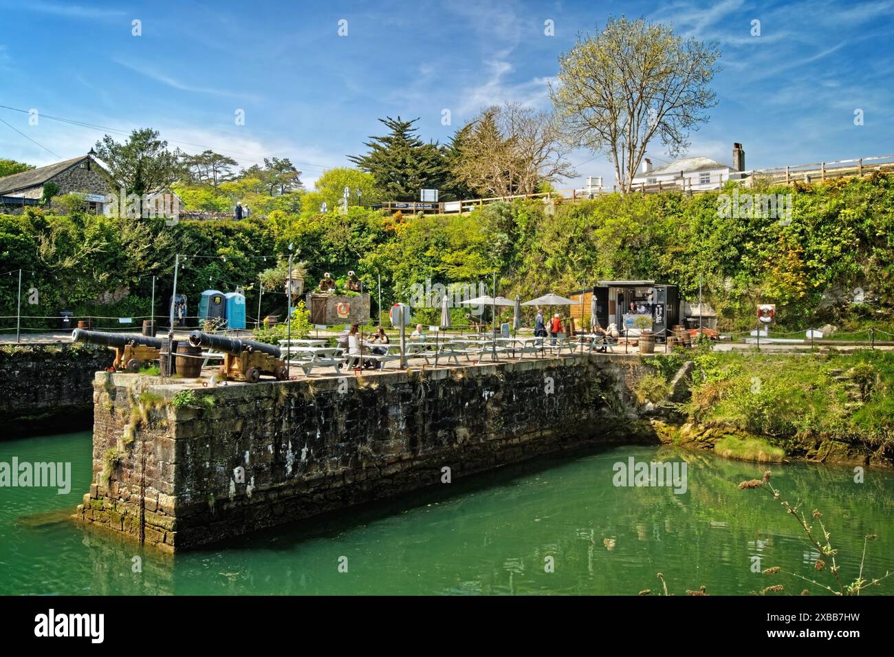 UK, Cornwall, Charlestown Dock Stock Photo - Alamy