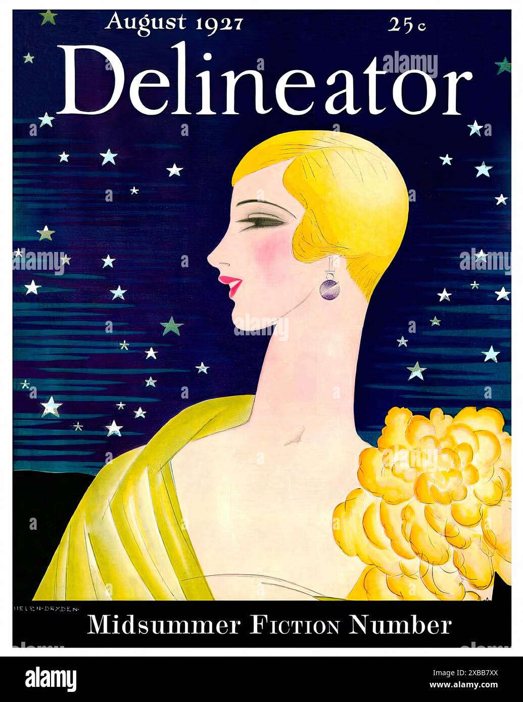 DRYDEN Helen Delineator Aug 1927 Stock Photo - Alamy
