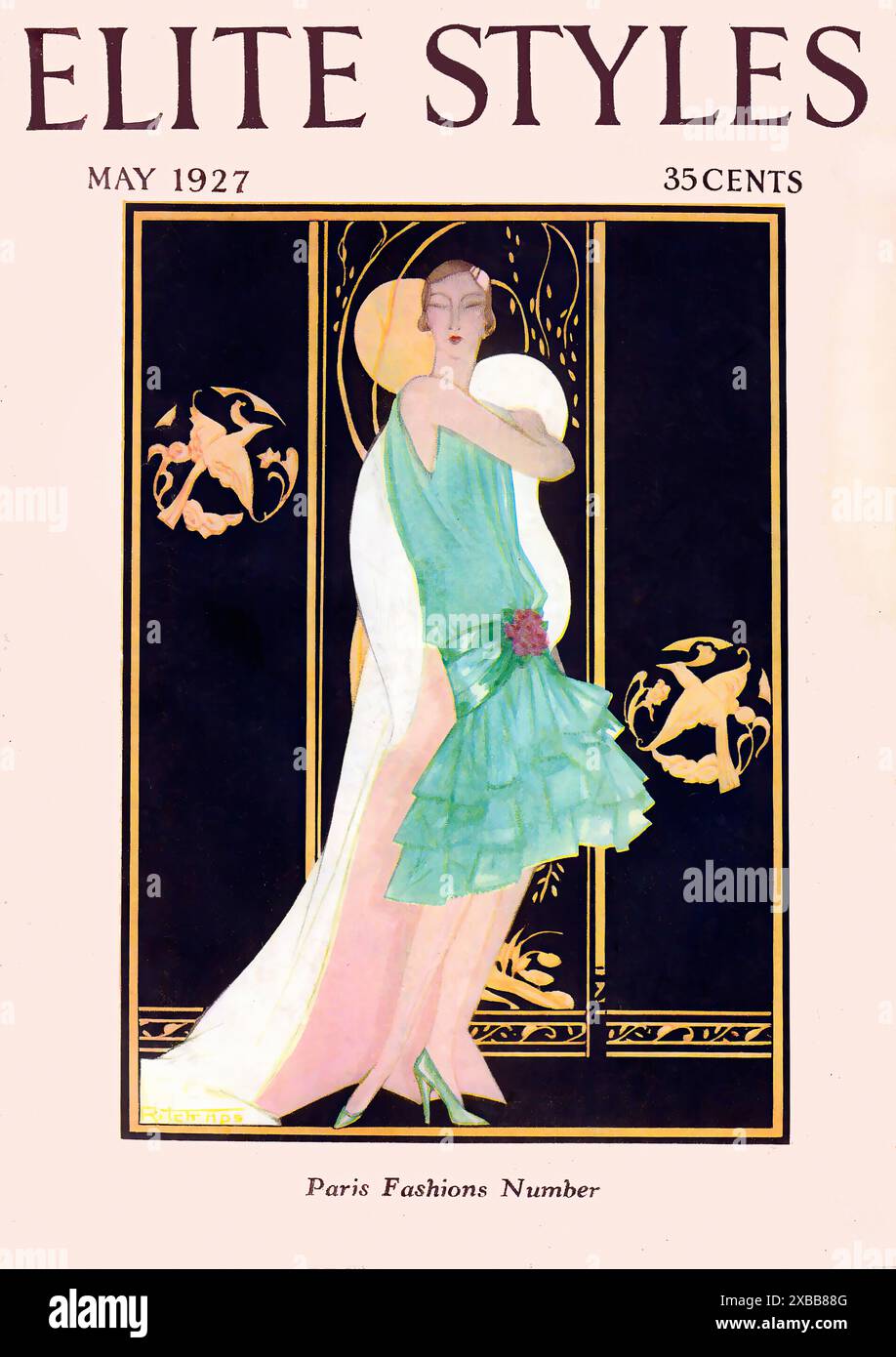 Elite Styles Paris Fashions Number May 1927. Vintage Illustrated ...