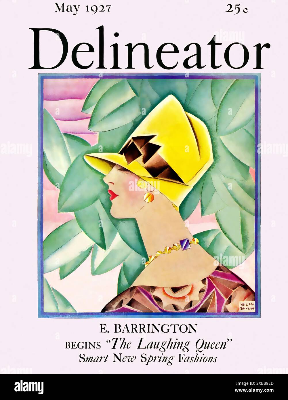 DRYDEN Helen The Delineator May 1927 Stock Photo - Alamy