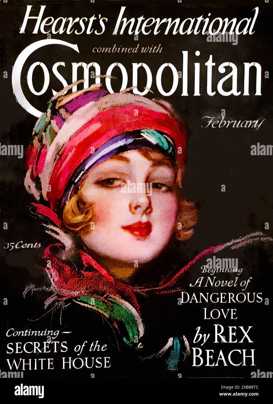 FISHER Harrison - Cosmopolitan, Feb. 1927 Stock Photo - Alamy